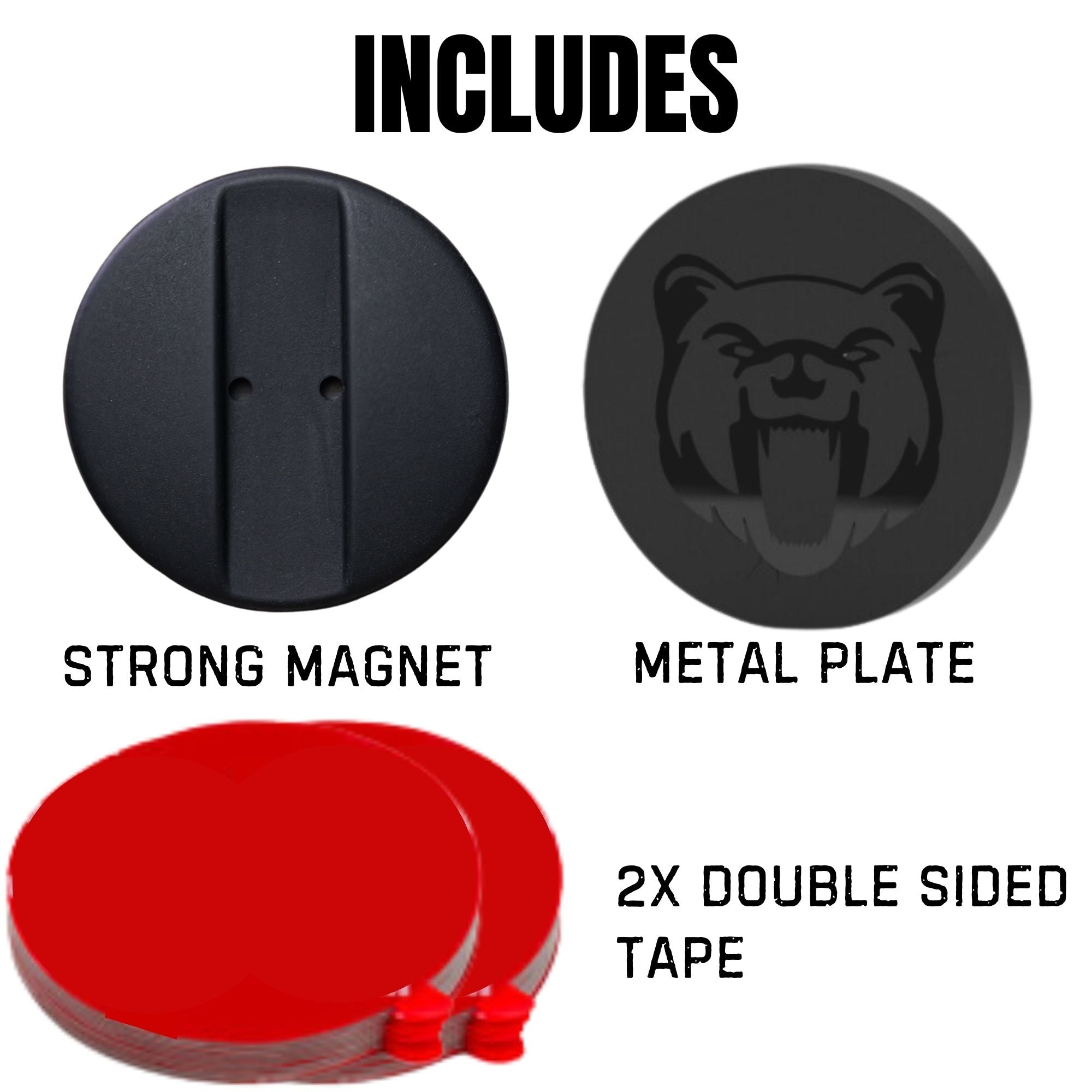 BearGrip Magnetic Mount for Your Atomic Bear Pens | The Atomic Bear