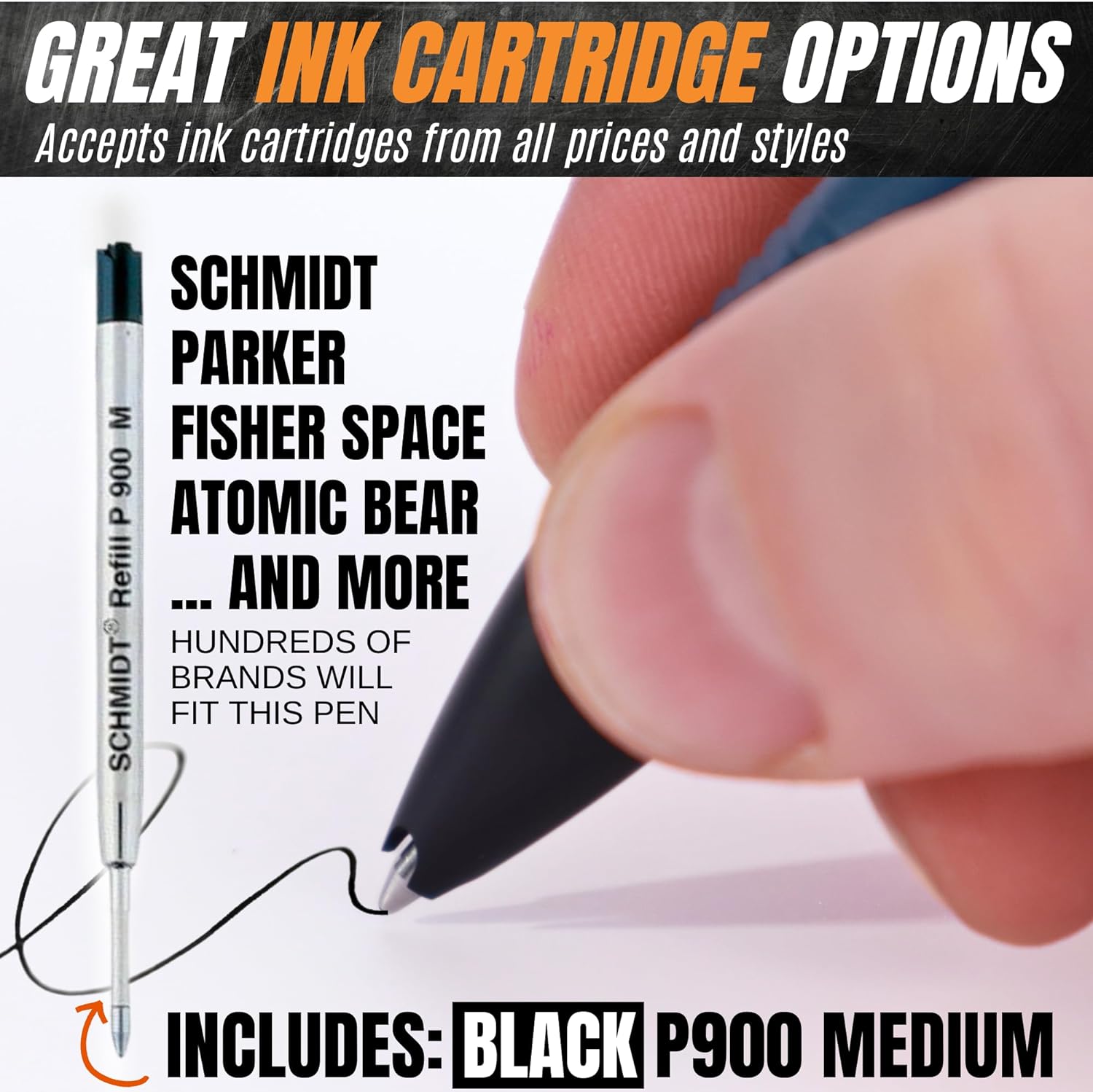 Stealth Pen Pro Black | The Atomic Bear